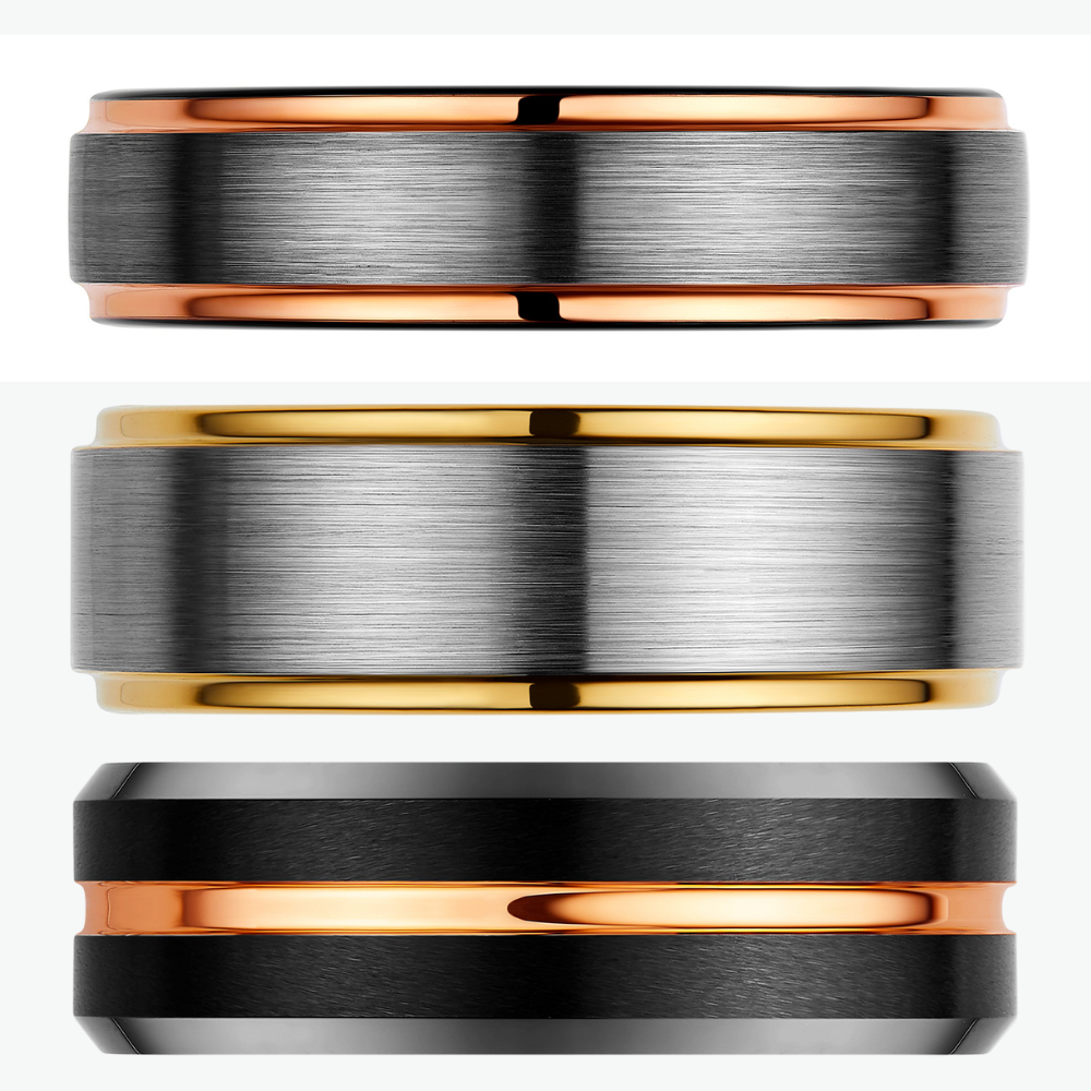 Bold and Trendy: Men’s Wedding Rings 2024